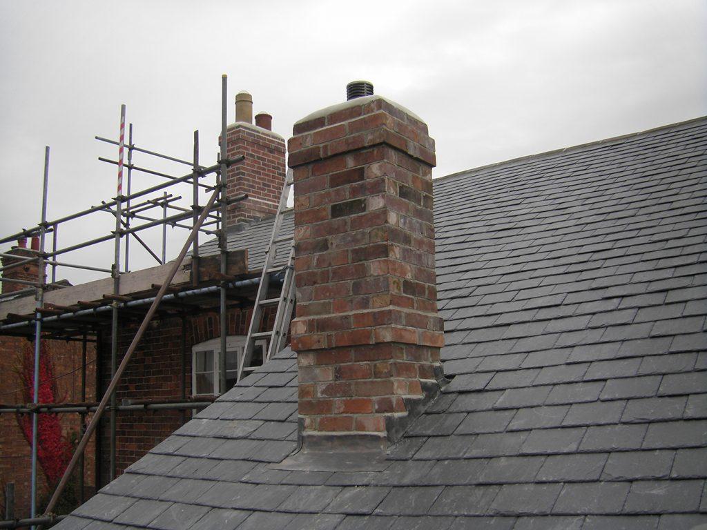 Chimney Rebuilding and Repointing - Aaron Roofing